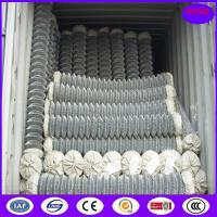 China 50x50mm galvanized chain link fence for sale