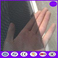China 11x11 mesh gray powder coated ss304 stainless steel window screen for sale