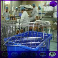 China Stainless steel sterilizing basket and  parts basket with lid for sale