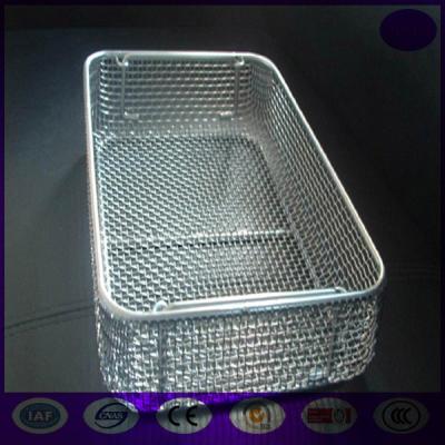 China grade 304 medical stainless steel disinfecting basket wholesale for sterilization PRICE for sale