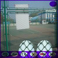China 50*50mm opening  pvc coating 15m roll length Chain link Fencing for sale