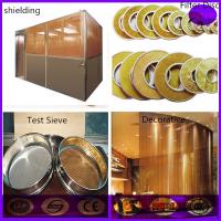 China 16 mesh ,wire dia 0.4mm, aperture 1.18mm plain weave brass wire mesh for sale