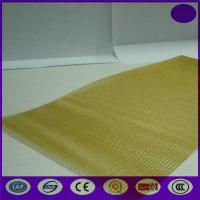 China 80 mesh ,wire dia 0.12mm, aperture 0.2mm plain weave brass wire mesh for sale