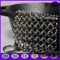China Pan cast iron cleaner/chainmail scrubber for sale