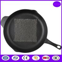 China Pan cast iron cleaner/chainmail scrubber for sale