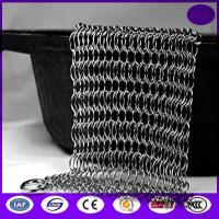 China 7mm Extra Large Chain Mail Scrubber for Cast Iron made in china for sale