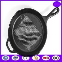 China 7mm Extra Large Chain Mail Scrubber for Cast Iron made in china for sale