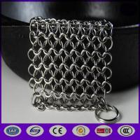 China cookware cleaning scrubber stainless steel cast iron scrubber made in China for sale