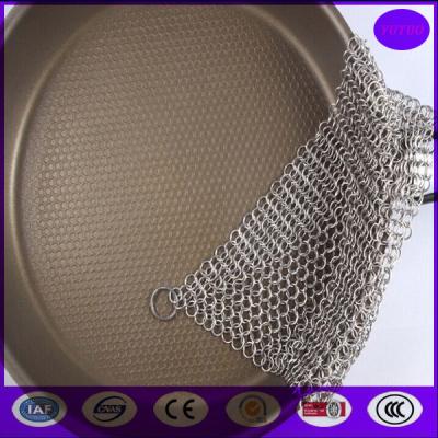 China Stainless Steel Metal Pad Scrubber Kitchen Cleaning with best price (direct china factory) for sale