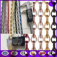 China Double Hook Chain Fly Screens for door as partition screen for sale