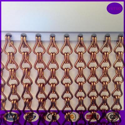 China Aluminum Chain Curtain for  Wall and Ceiling Decoration, for door as curtain for sale