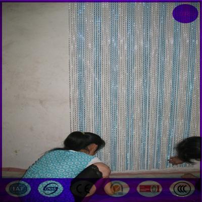 China Chains in stripes as a curtain  assembled on track used for door for sale