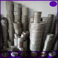 China 200x40 mesh Automatic screen changer belt for plastic extruder machine for sale