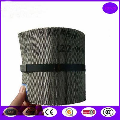 China Reverse Dutch Twill Weave Filter Belts Used in Ribbon Style Continuous Screen Changers for sale