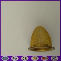 China Brass Mesh Small Oil  Filter Net for oil pump in car or auto  made in china for sale