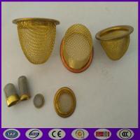 China Brass Mesh Small Oil  Filter Net for oil pump in car or auto  made in china for sale