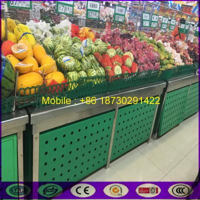 China OEM China Green Decorated Iron Shelf for Supermarket as Fence shelf for sale