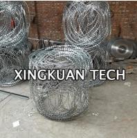 China 15m Length Flat Razor Wire Fencing Barbed for Type Ribbon Panels for sale