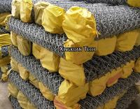 China Galvanized Chain Link Fence Fabric Polyvinyl Chloride PVC To Keep Out Trespassers for sale