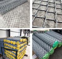 China 9 Gauge Hot Dipped Galvanized Chain Link Fence , Diamond Wire Mesh For Garden for sale