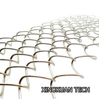 China Galvanized Steel Chain Link Fence Fabric For Farm And Field for sale