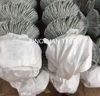 China 6cmx6cm Galvanized Chain Link Mesh Fencing , Cyclone Fence In Diamond Hole for sale