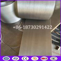 China RDW Woven SS Wire Cloth Filter Belts For Continuous Screen Changers made in china for Russia Market for sale