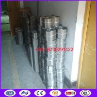 China 120mesh SS302 97mm 127mm 130mm 150mm belt filter mesh for screen changer for sale