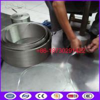 China 180mesh SS304 97mm 127mm 130mm 150mm belt filter mesh for screen changer for sale