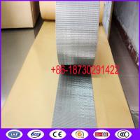 China stainless steel 304 97mm 127mm reversed dutch wire mesh belt  for plastic wire drawing machine for sale