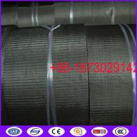 China 152x30 mesh Plastic drawing wire machine used 97mm,127mm,150mm width filter belt for sale
