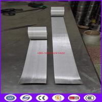 China 152x30 mesh Plastic drawing wire machine used 97mm,127mm,150mm width filter belt for sale