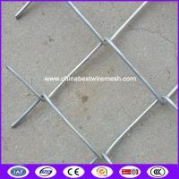 China ASTM A392 standard heavily galvanized chain link fence with posts and installing accessories with 366 grams zinc coating for sale