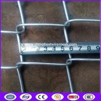 China China ASTM 392 standard chain link fence with 2.0 oz zinc mass for sale