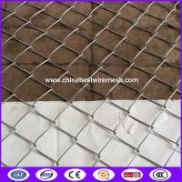 China China ASTM 392 standard chain link fence with 366g zinc coating for sale