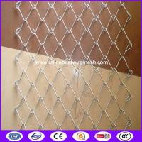 China China knuckled Hot dipped galvanized Chain link fence wire mesh ( KK ) for sale