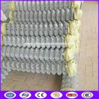 China China knuckled Hot dipped galvanized Chain link fence wire mesh ( KK ) for sale
