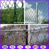 China ASTM A392 Standard hot galvanized cyclone fencing for tennis courts for America for sale