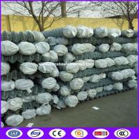 China ASTM A392 Standard hot galvanized cyclone fencing for tennis courts for America for sale