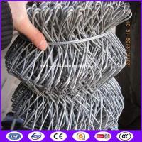 China ASTM A392 Standard hot galvanized cyclone fencing for tennis courts for America for sale
