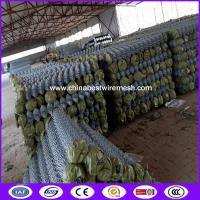 China ASTM A392 Standard 2 3/8 inch Diamond cyclone fencing for stringent nuclear plants for the United State for sale