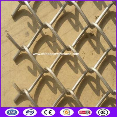 China stainless steel 2 inch Diamond cyclone fence for wildlife barriers made in china for sale