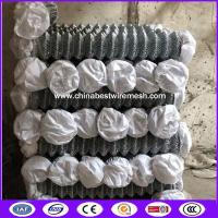 China Boundary Wall wire fencing mesh For Leisure Sports Field / School Chain Link Fence for sale