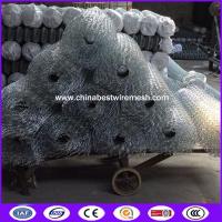 China Boundary Wall wire fencing mesh For Leisure Sports Field / School Chain Link Fence for sale