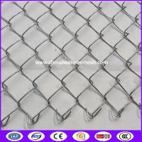 China Boundary Wall wire fencing mesh For Leisure Sports Field / School Chain Link Fence for sale