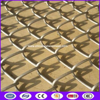China Cheap 50x50mm mesh size chain link fence privacy slats for Airport security Fence for sale