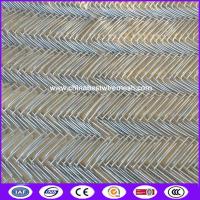China Cheap galvanized 5x5cm chain link fence for airport fencing made in china for sale