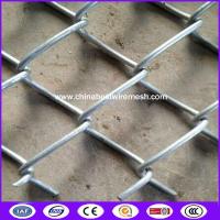 China Cheap galvanized 5x5cm chain link fence for airport fencing made in china for sale
