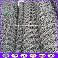 China Cheap galvanized 5x5cm chain link fence for airport fencing made in china for sale