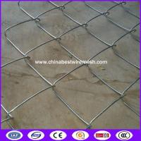 China Cheap galvanized 5x5cm chain link fence for airport fencing made in china for sale